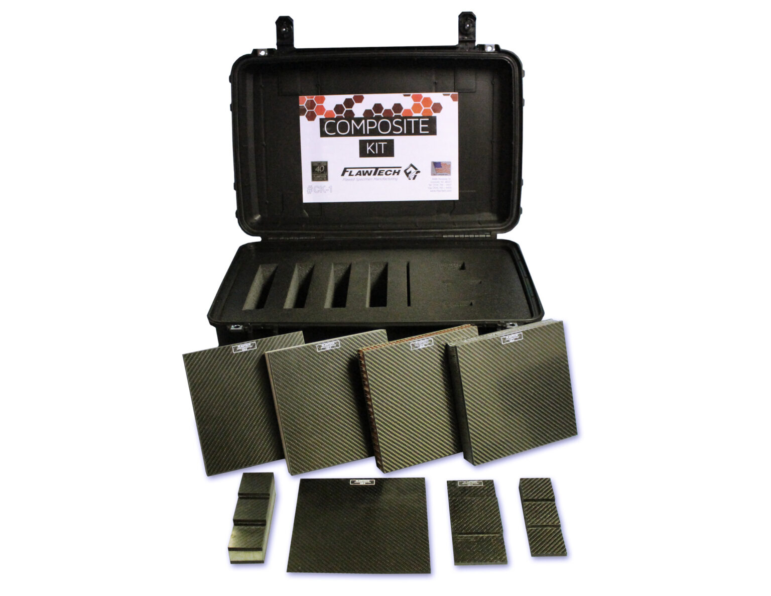 FlawTech Standard Composite Examination Kit - FlawTech